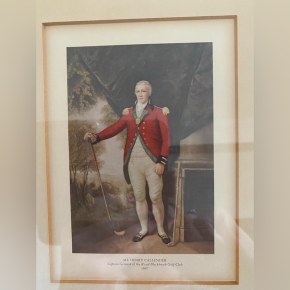 Accents | Henry Callender The Society Of Golfers At Blackheath Color ...